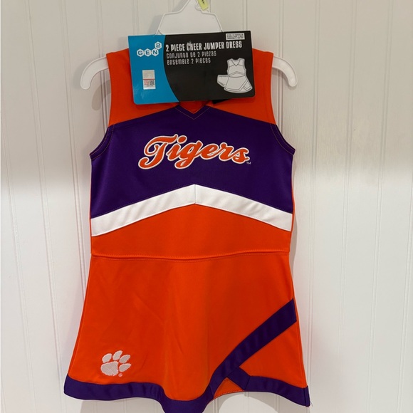 Gen2 | Dresses | Brand New Clemson Toddler Cheerleading Outfit Size 4t ...